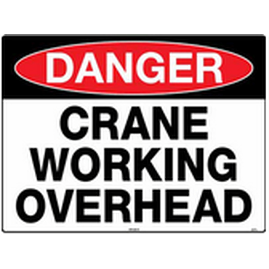 Crane Working Overhead - WA Safety Tape and Mesh