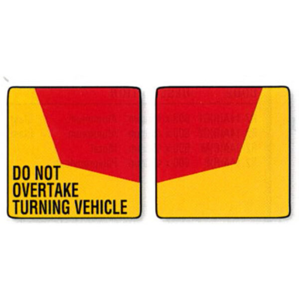 Do Not Overtake Turning Vehicle
